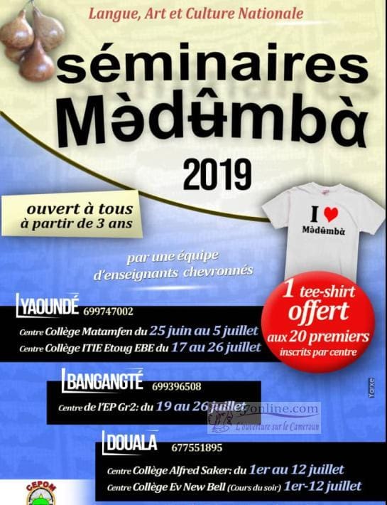 Cameroun : Venez apprendre le Medumba en 1 mois - 237online.com