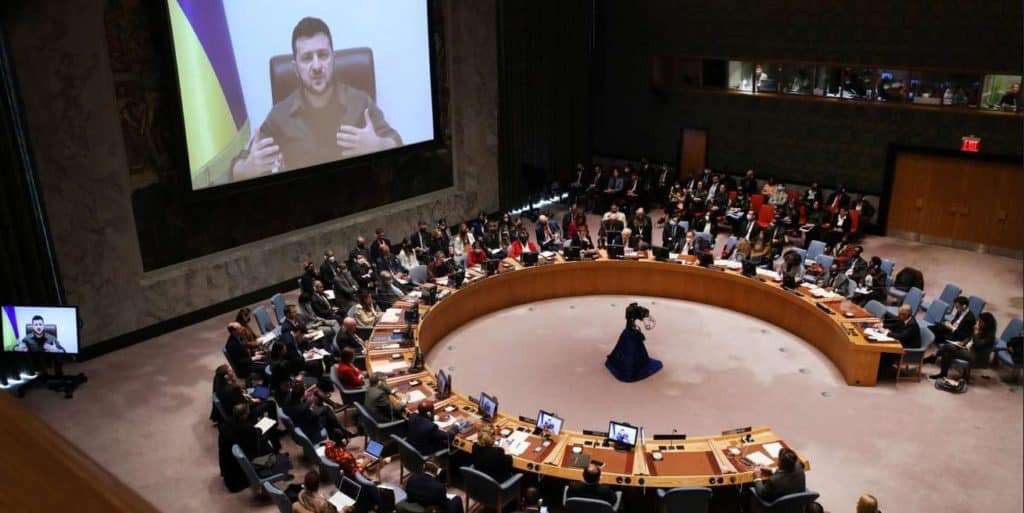 Zelenski souhaite participer en personne à une réunion de l’Assemblée ...